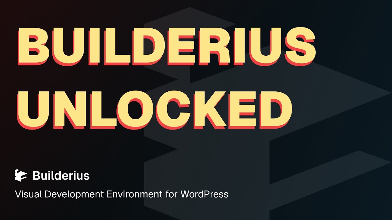 Builderius Pro 1.0 (beta): The WordPress Visual Builder That Actually Thinks Like a Developer ...