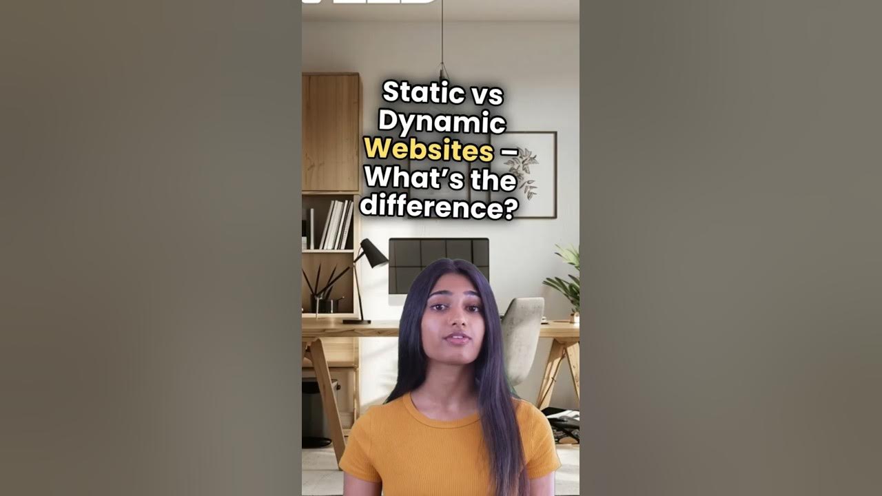 Static vs Dynamic Websites – What’s the Difference | Static vs Dynamic ...