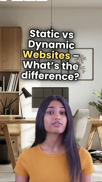 Static vs Dynamic Websites – What’s the Difference | Static vs Dynamic ...