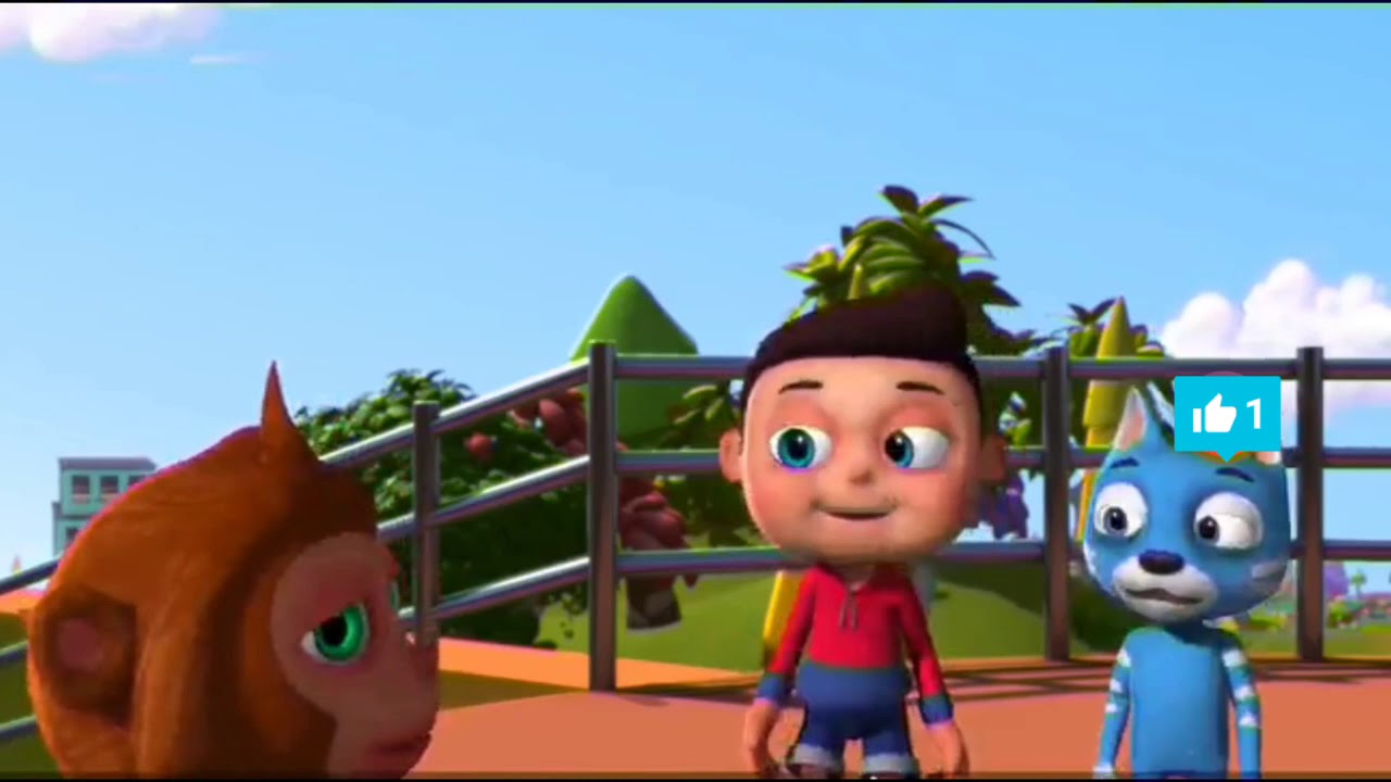 Billi gayi Delhi/rhyme animation for kids - YouTube