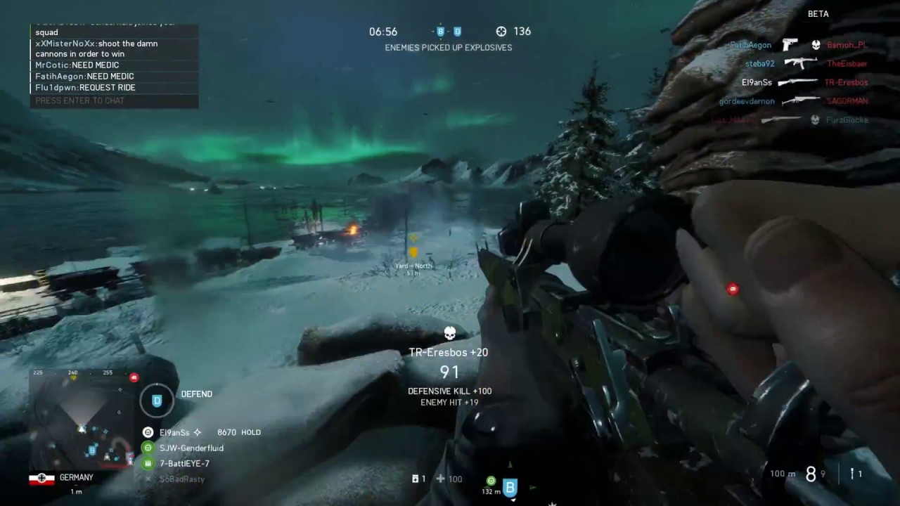 Battlefield V Open Beta # THE BEST SNIPER #BFV# - YouTube