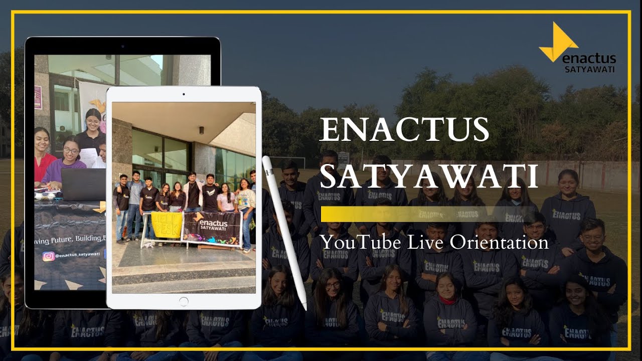 Enactus orientation 2023 - YouTube