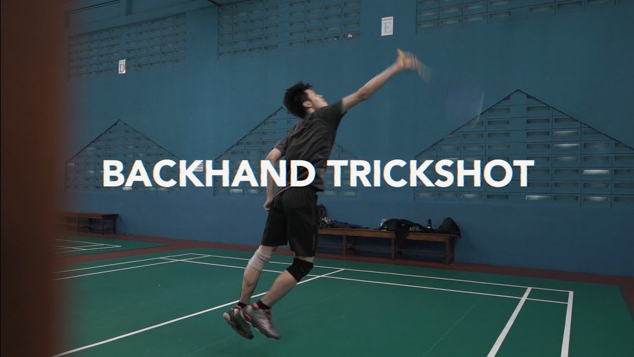 TOP 7 AMAZING BACKHAND TRICK SHOTS - YouTube
