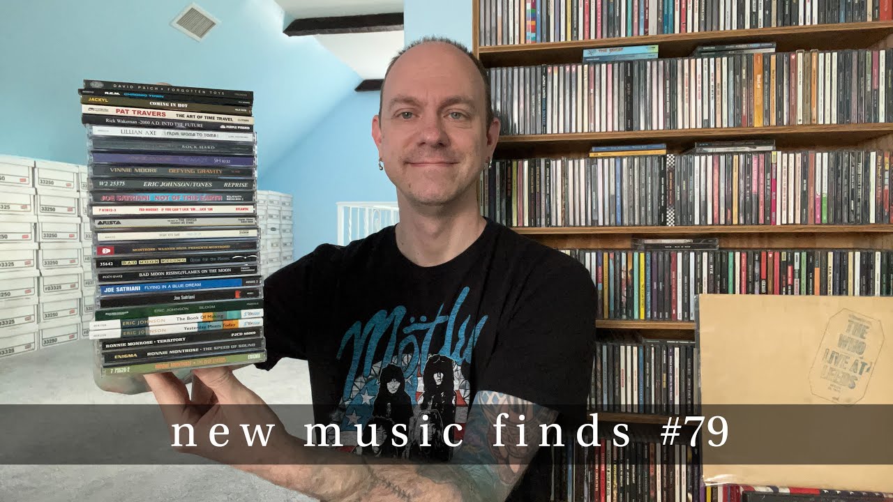 New Music Finds #79 - 25 CDs & 2 Records - YouTube