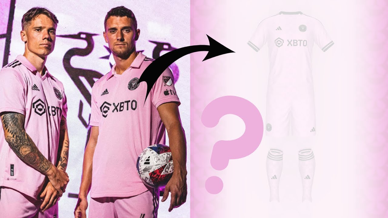 Making new 2023/24 kit for Inter Miami - YouTube