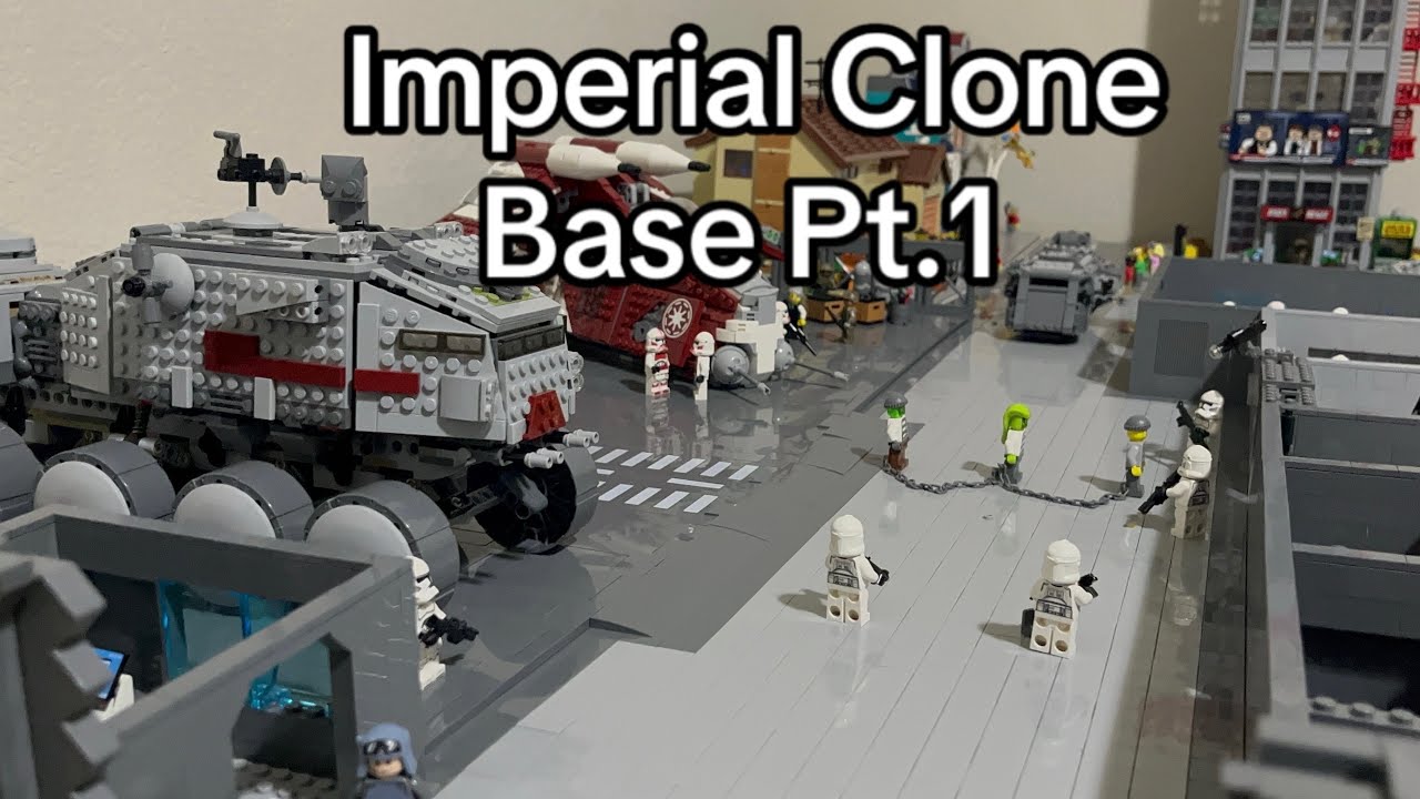 Building A Imperial Clone Military Base Pt.1 - YouTube