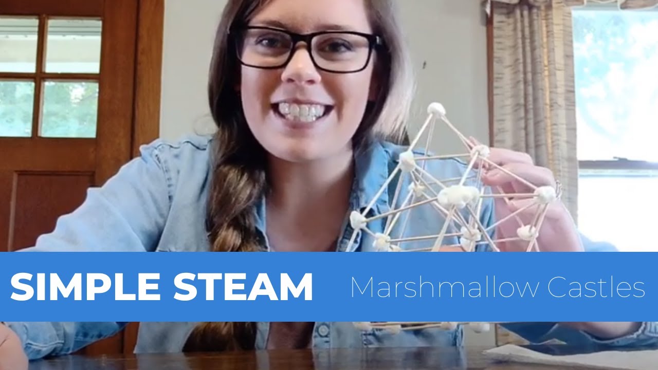 Easy Marshmallow Castles - YouTube