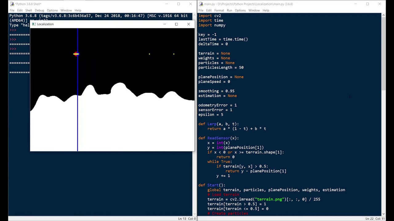Python Particle Filter For Localization Youtube 5966