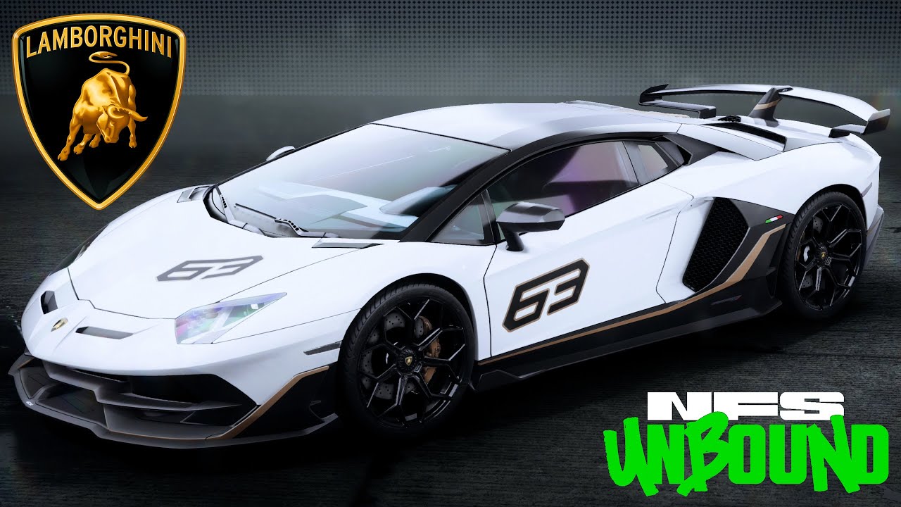 Need For Speed Unbound - Lamborghini Aventador SVJ - Customization ...