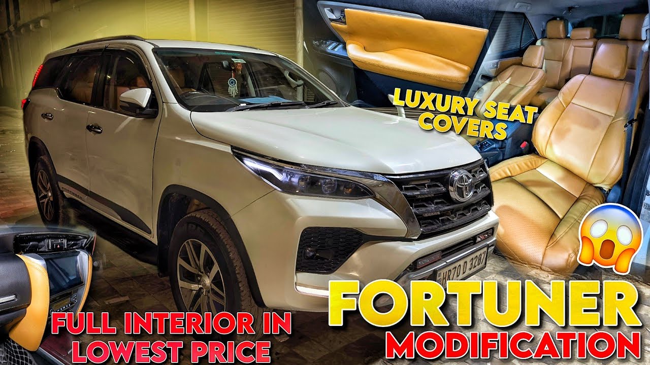 Fortuner Amazing Interior Modified in Lowest Price!! 😱 | Fortuner ...