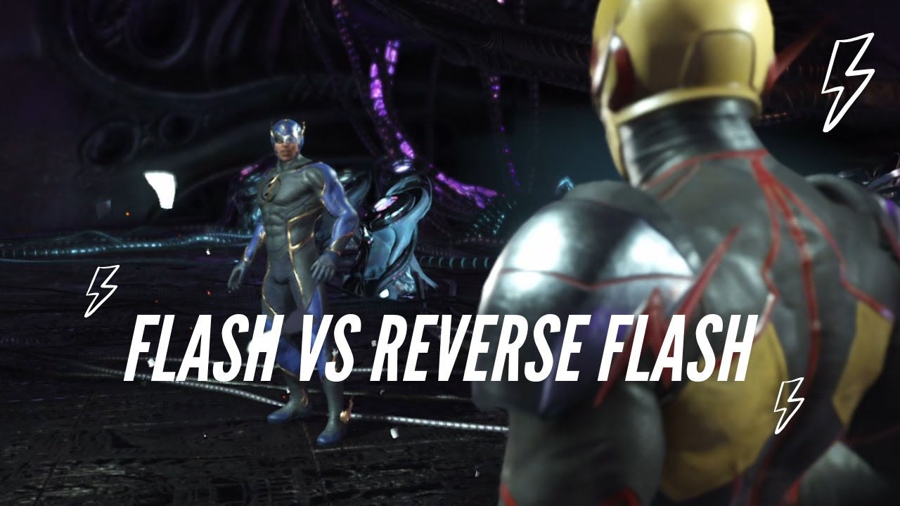 Flash vs Reverse Flash - Injustice 2 Legendary Edition Epic Battle ...