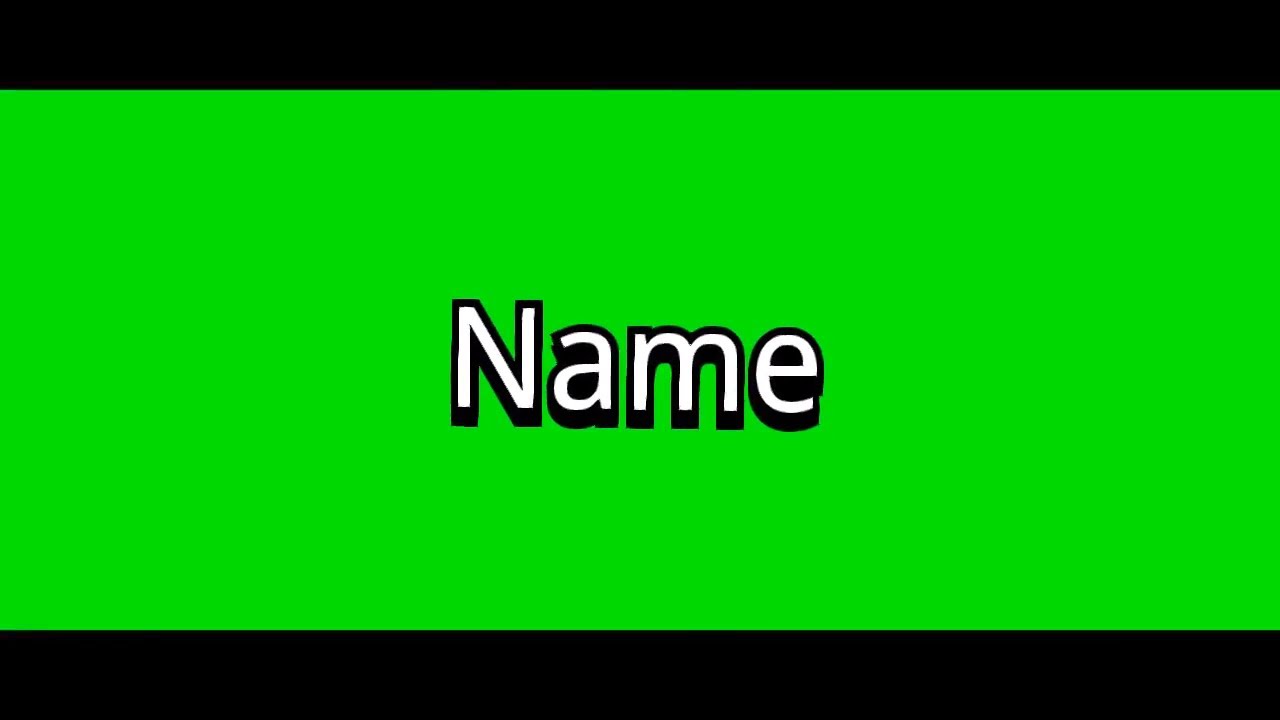 [Panzoid] Chill 2D Greenscreen Intro Template - YouTube