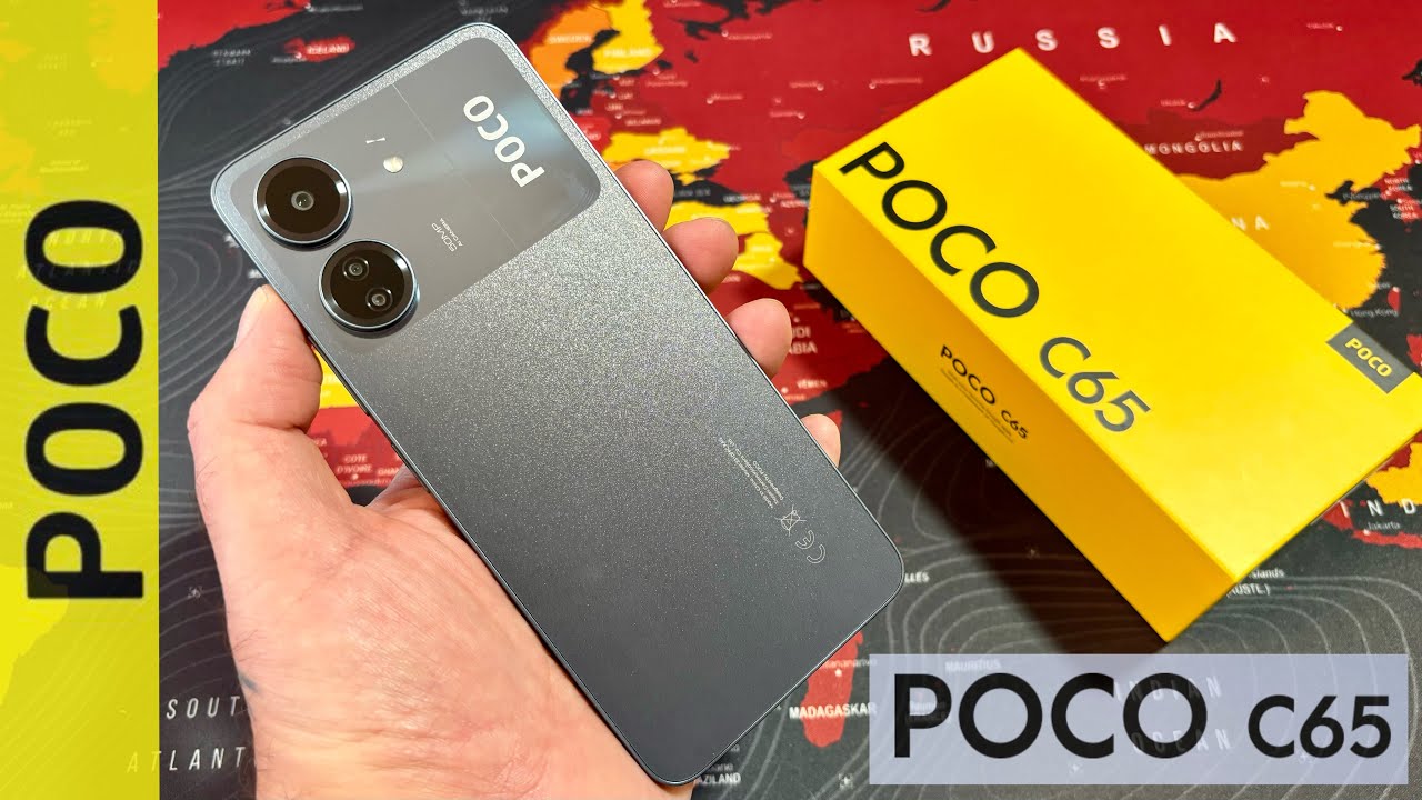 POCO C65 By Xiaomi - Unboxing and Hands-On - YouTube