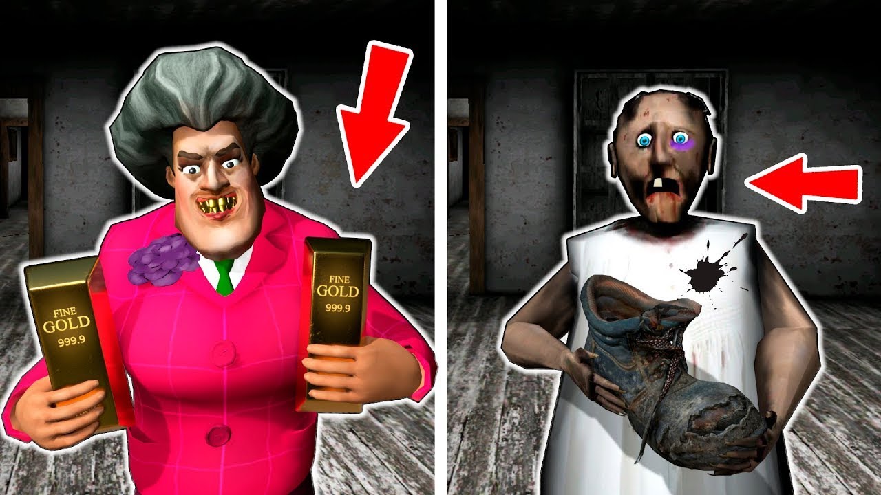 Granny vs Pac-Man Family - funny horror animation parody (p.42) - YouTube