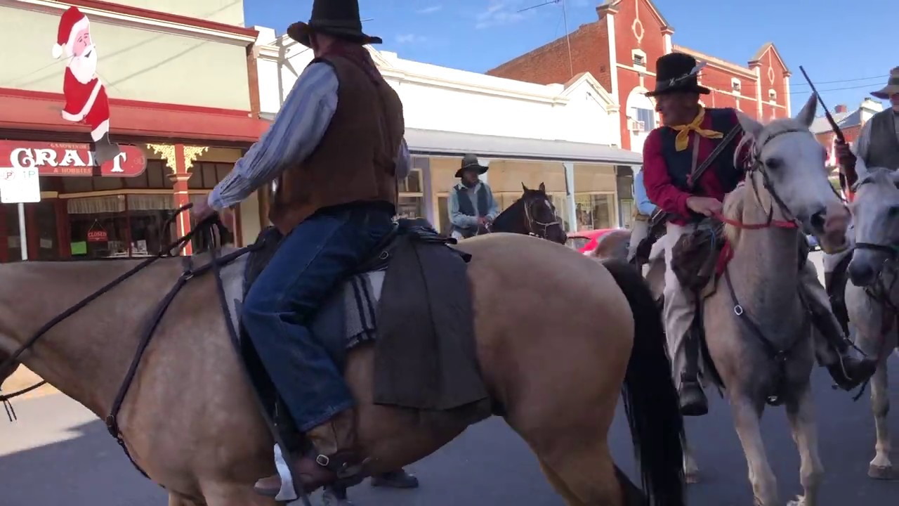 Ben Hall Reenactment Canowindra - YouTube