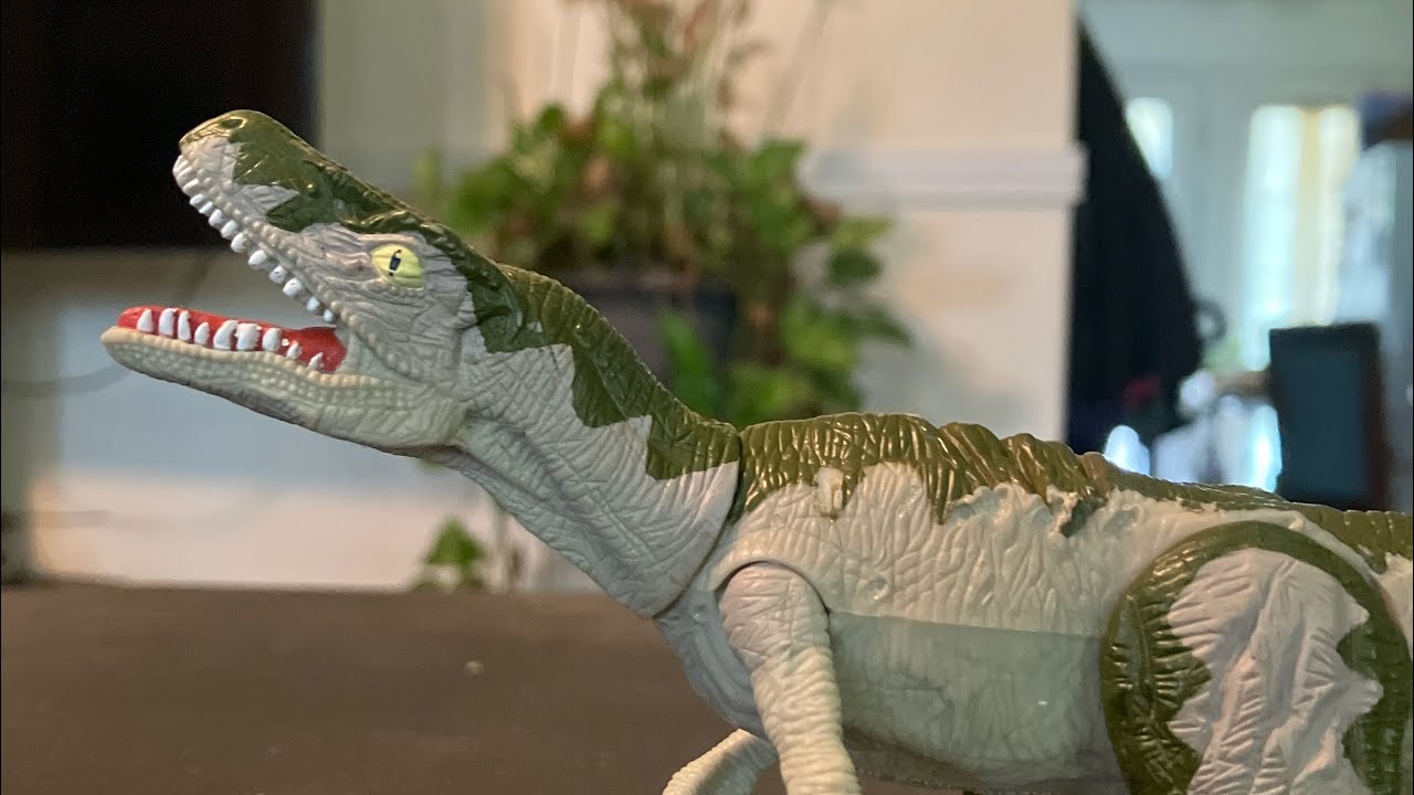 Jurassic park dinosaurs cyclops raptor review - YouTube