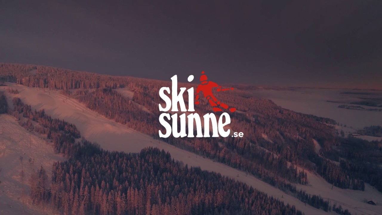 Ski Sunne - riktig alpin skidåkning i södra Värmland - YouTube