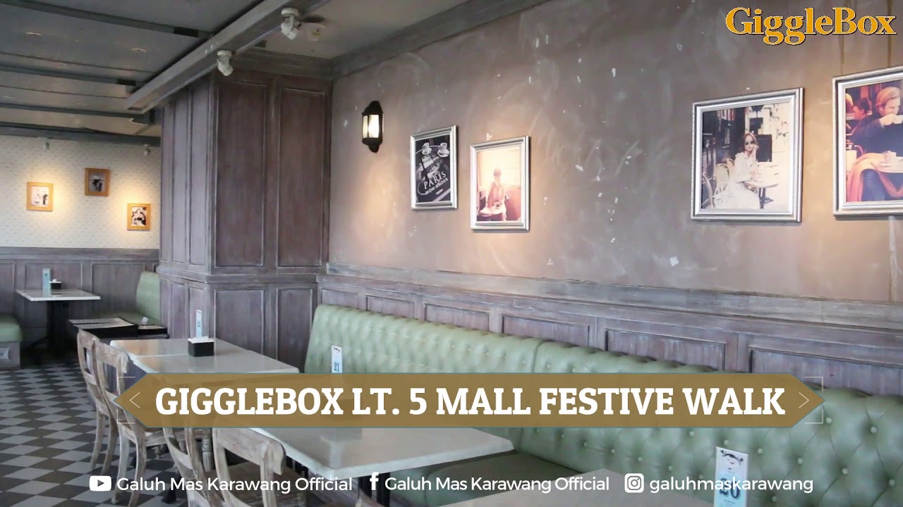 Giggle box festive walk karawang - YouTube