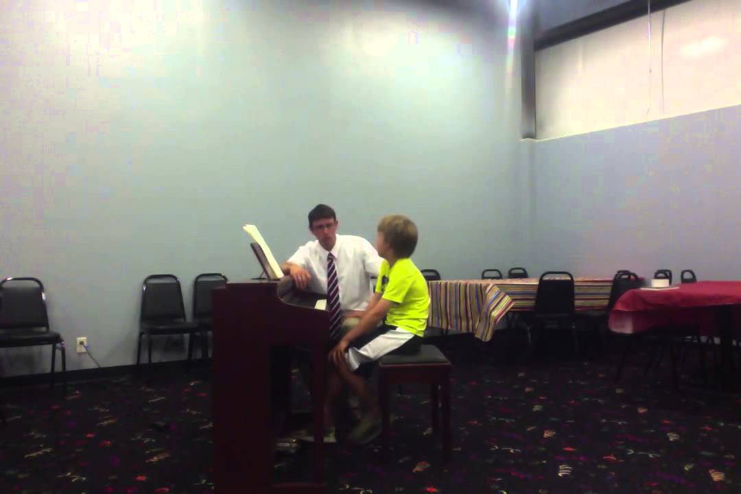 Jared Pierce lesson with Truman Walker (9 Years Old) - YouTube