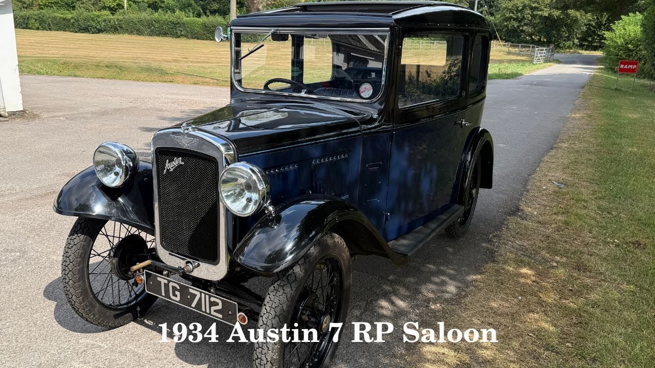 NOW SOLD - 1934 Austin 7 'RP' Saloon with Robin Lawton Vintage ...