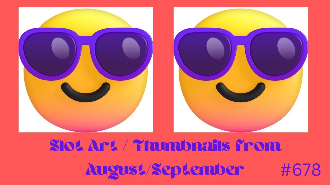 #678 slot art by PK from August/ September 2022 including VEGAS videos ...