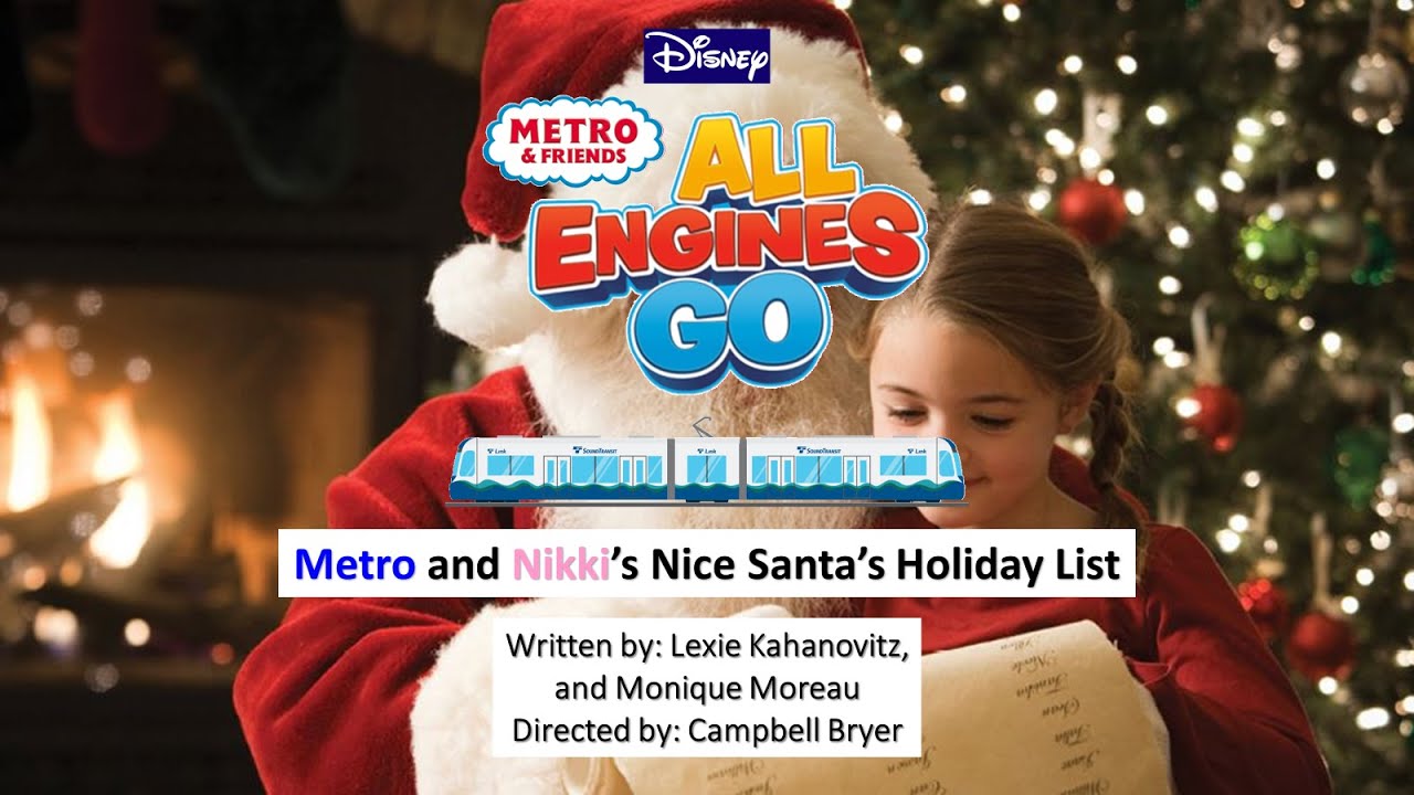 Metro and Friends: All Engines Go! - Metro and Nikki's Nice Santa's Holiday List 🎅🏻 🎄 📃 - YouTube