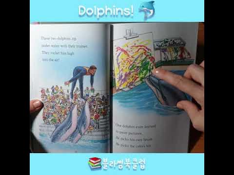 [블라썸북클럽] Step into Reading - Dolphins! (Read Aloud) - YouTube