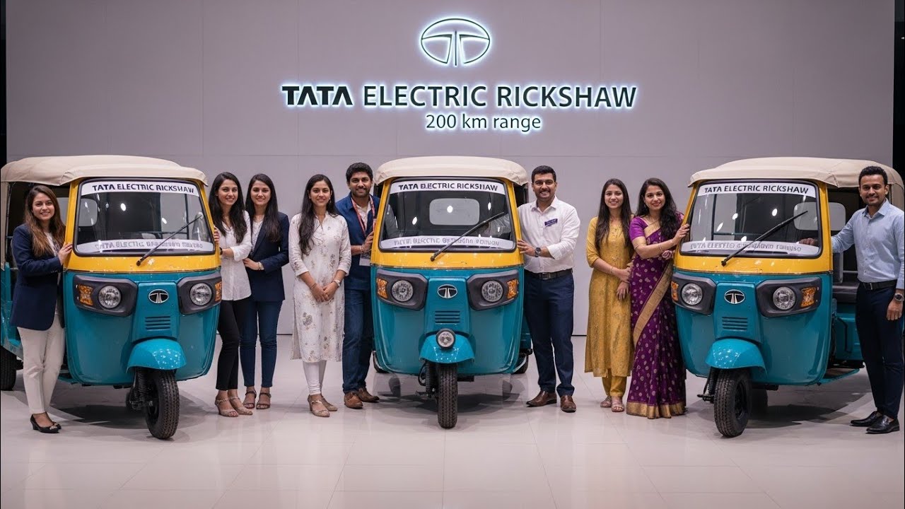 2026 Tata Electric Rickshaw 🚀 200km Range | New Model Launch | Price ...