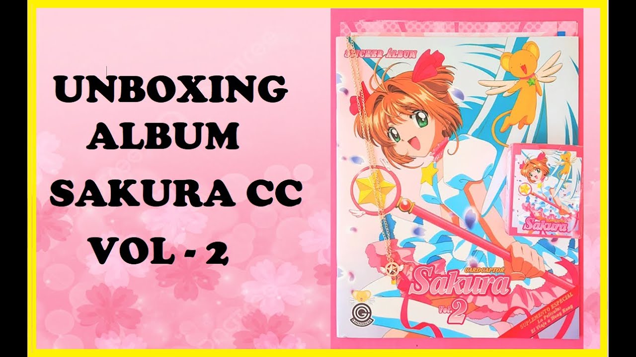 Unboxing Album Sakura CC Vol- 2 (replica) - YouTube
