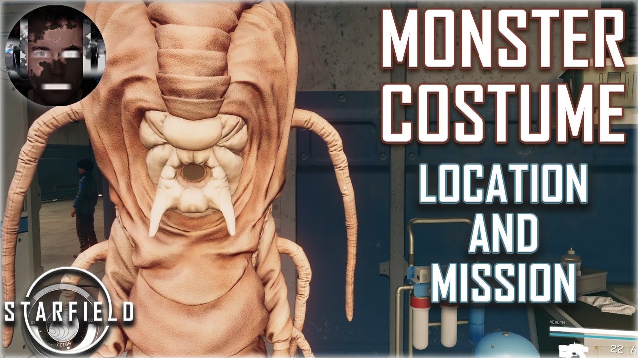Starfield Monster Costume Location - Tourists Go Home Mission - YouTube