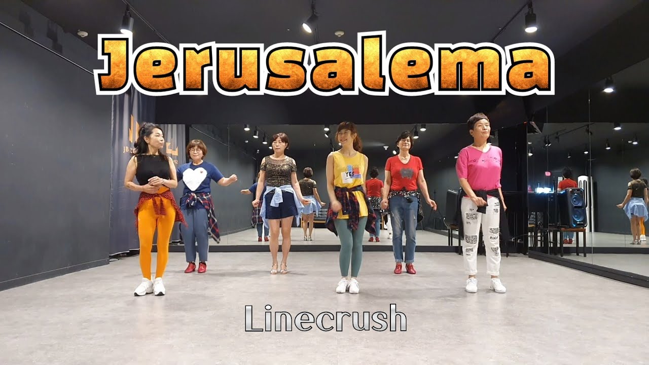 Jerusalema EZ Line Dance (Beginner) Colin Ghys & Alison Johnstone - YouTube