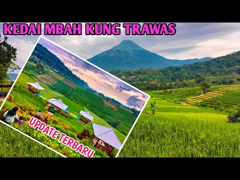KEDAI MBAH KUNG TRAWAS // RUTE,MENU,VIEW,FASILITAS