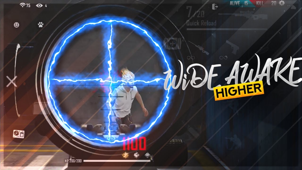 WiDE AWAKE - HiGHER / Free Fire Montage - YouTube