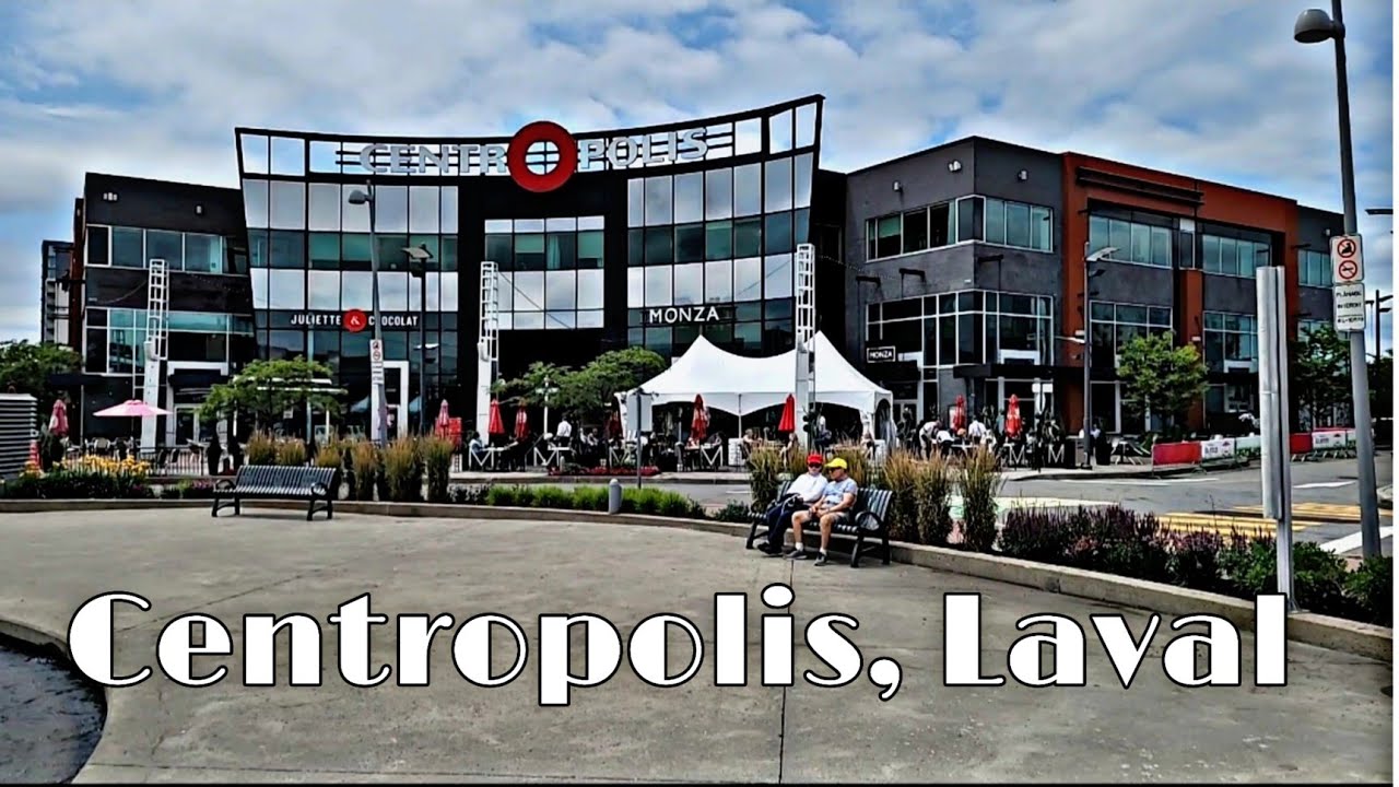 Walk at Centropolis, Laval, Quebec 4K - YouTube