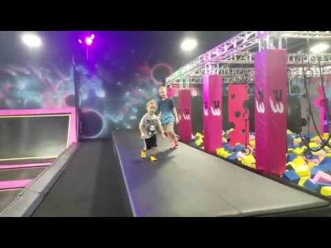 Kids Play at Defy Extreme Air Sports - YouTube