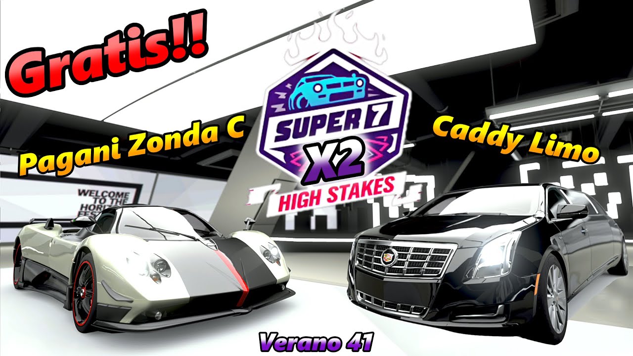 Como Conseguir PAGANI ZONDA C y CADDY LIMO En El Super 7 High Stakes ...