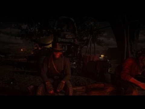 The one time arthur talks around the campfire - YouTube