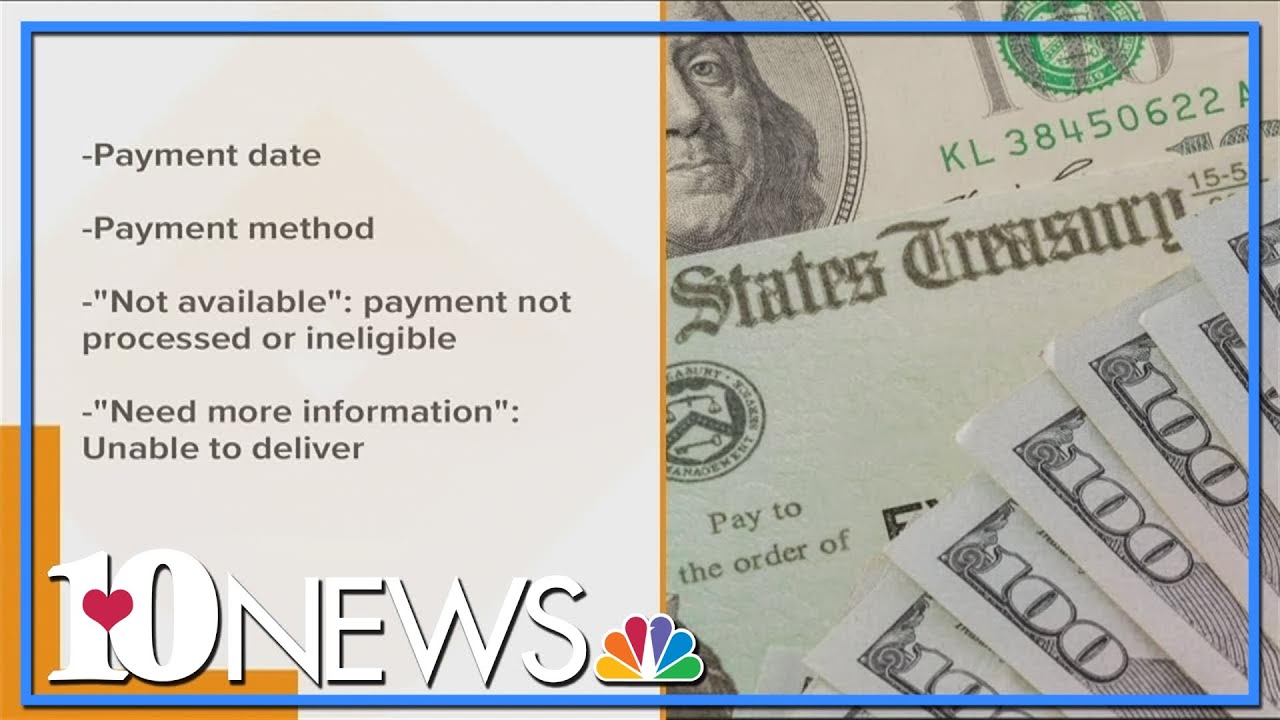 How to track your stimulus payment online - YouTube