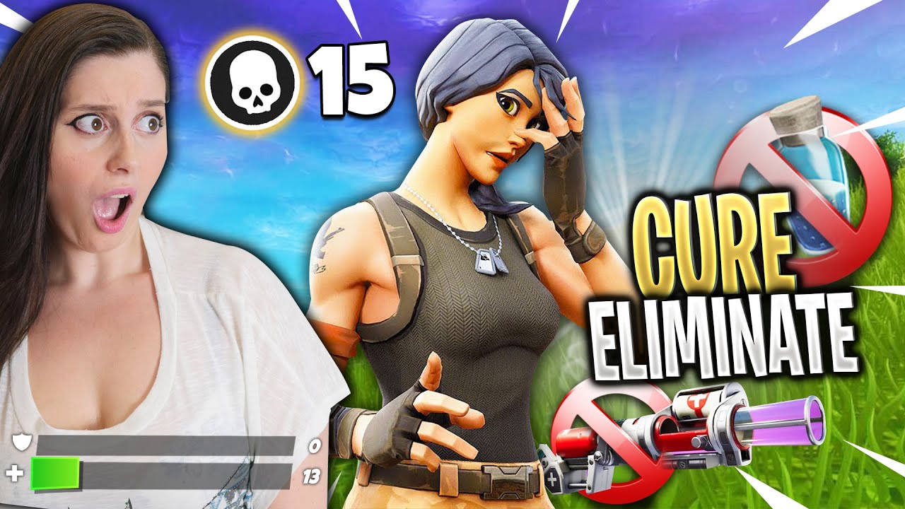 HANNO RIMOSSO LE CURE DA FORTNITE ma vinco giocando con 10hp ...