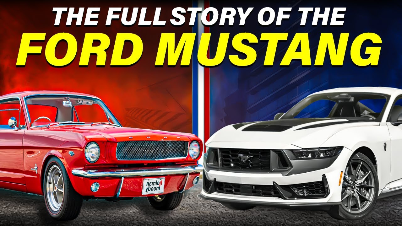 The History of Ford Mustang – From Classic to Dark Horse - YouTube