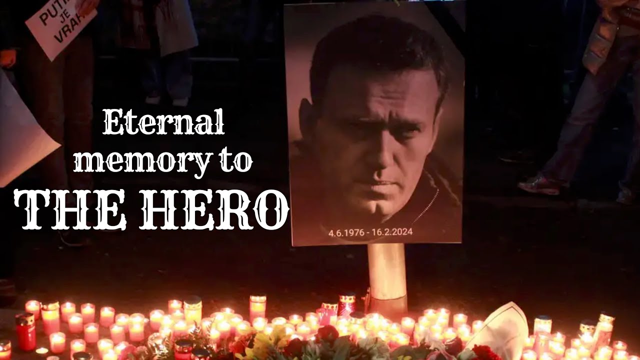 ALEXEI NAVALNY is always in our hearts… Rest in PEACE, THE HERO… - YouTube