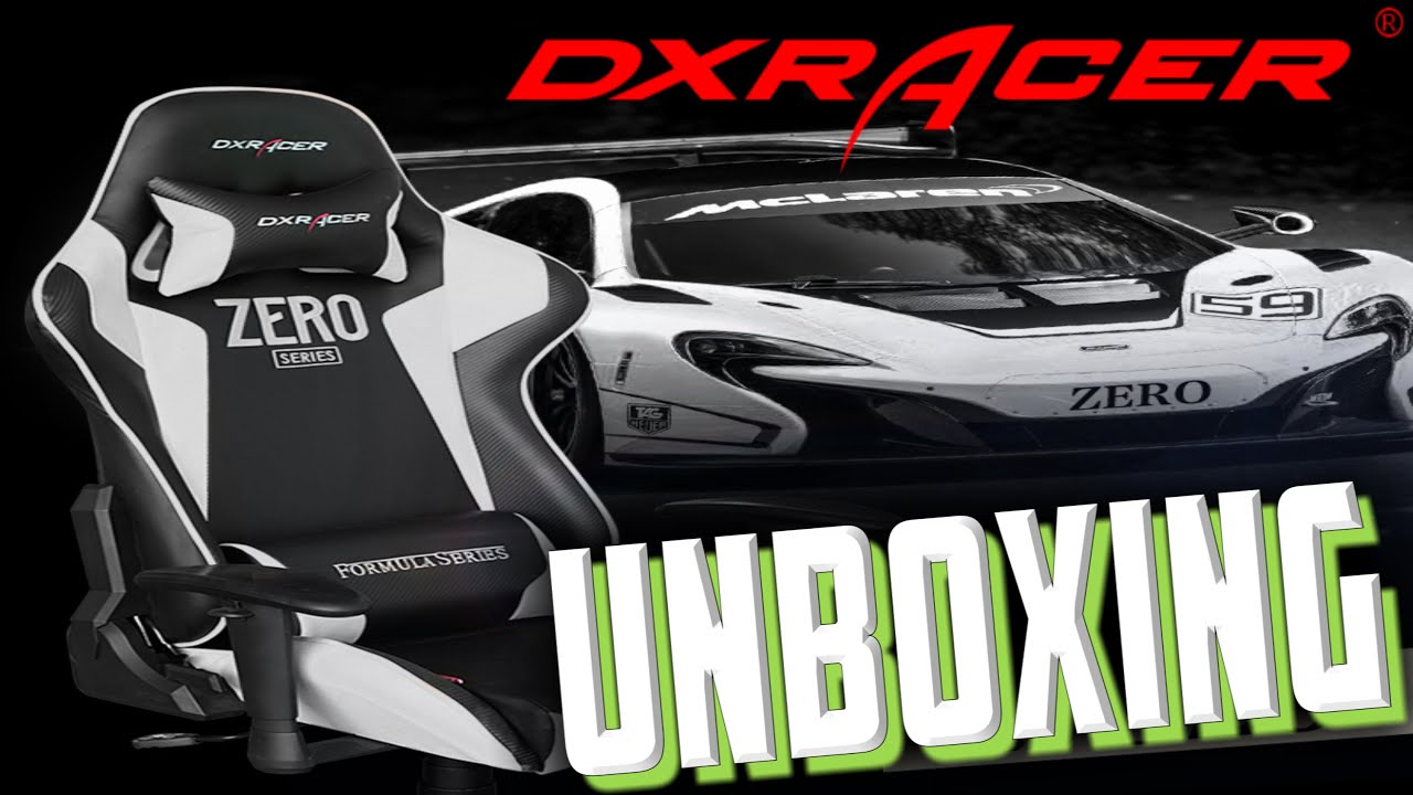 DXRacer Chair Unboxing FE-ZERO Series (0H/FE00/NW) - YouTube