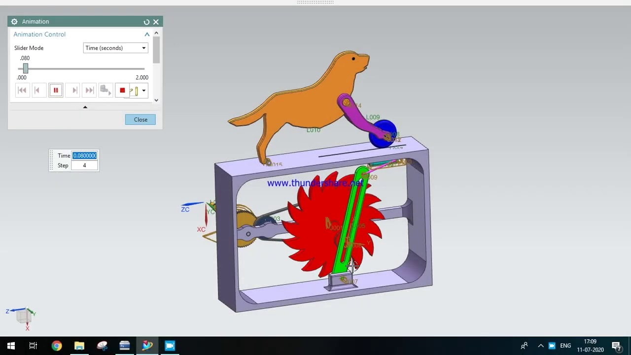 NX Motion simulation training tutorials of beginner troller motion ...