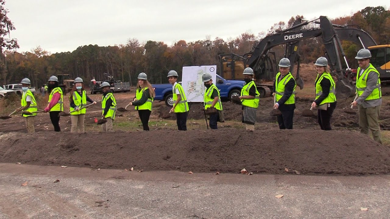 New School Building Groundbreaking Ceremony - YouTube