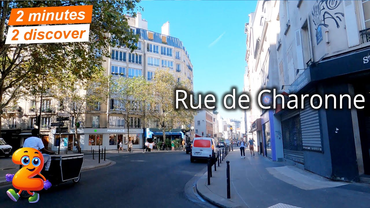 2 minutes 2 discover 85: Rue de Charonne, Paris, France - YouTube