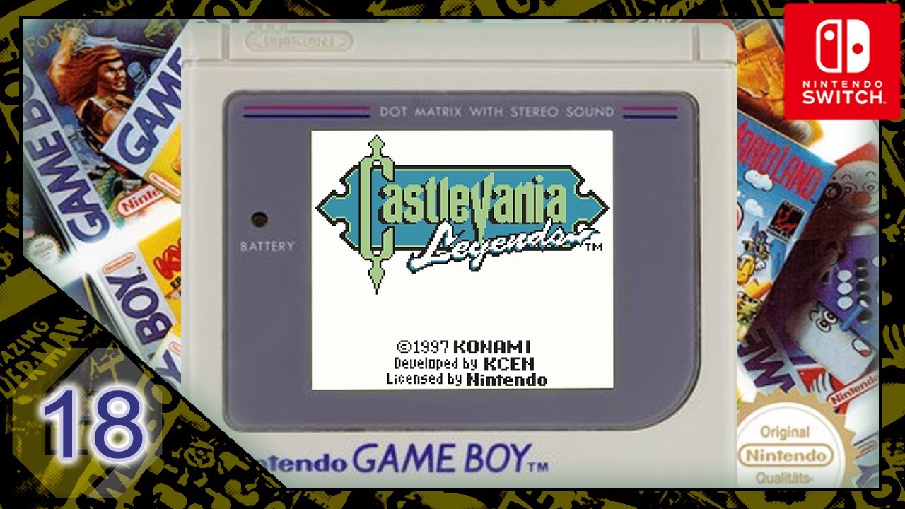 Game Boy Color – Switch Online Let's Show ★ 18 ★ Castlevania Legends ...