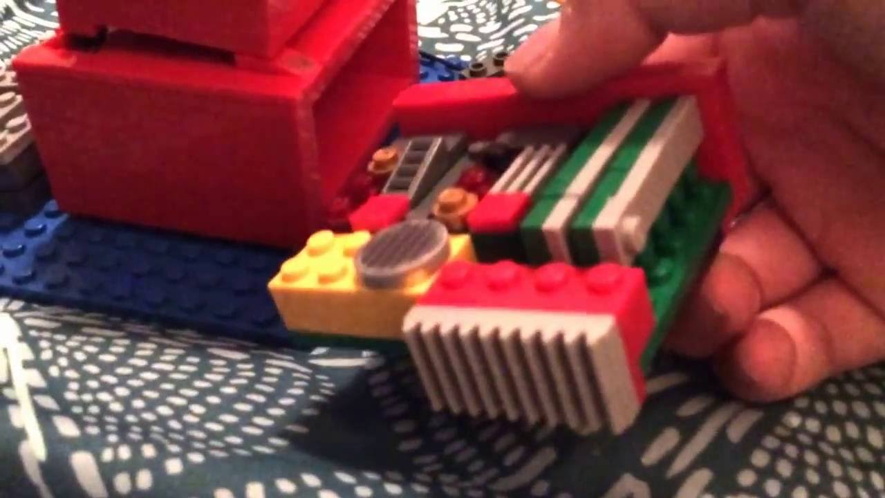 Lego IBM PC with computer electronics - YouTube