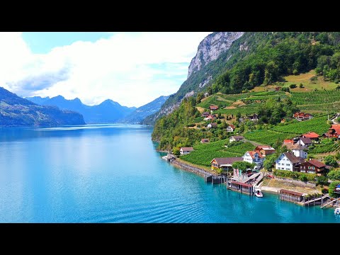 İsviçre Gezilecek Yerler: Weesen ( Walensee)Ovacik‘ın kardeş gölüdür