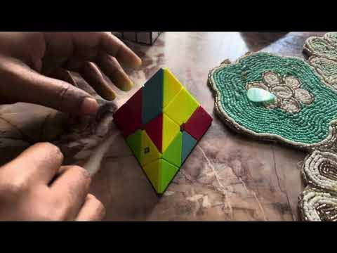 How to Solve the 3x3 Pyraminx/ Pyramix ( in less than 30 seconds): Step ...
