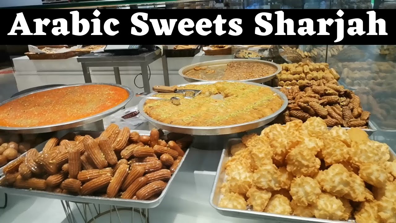 Assortment of Arabic Sweets @ Carrefour Sharjah City Center | Food ...